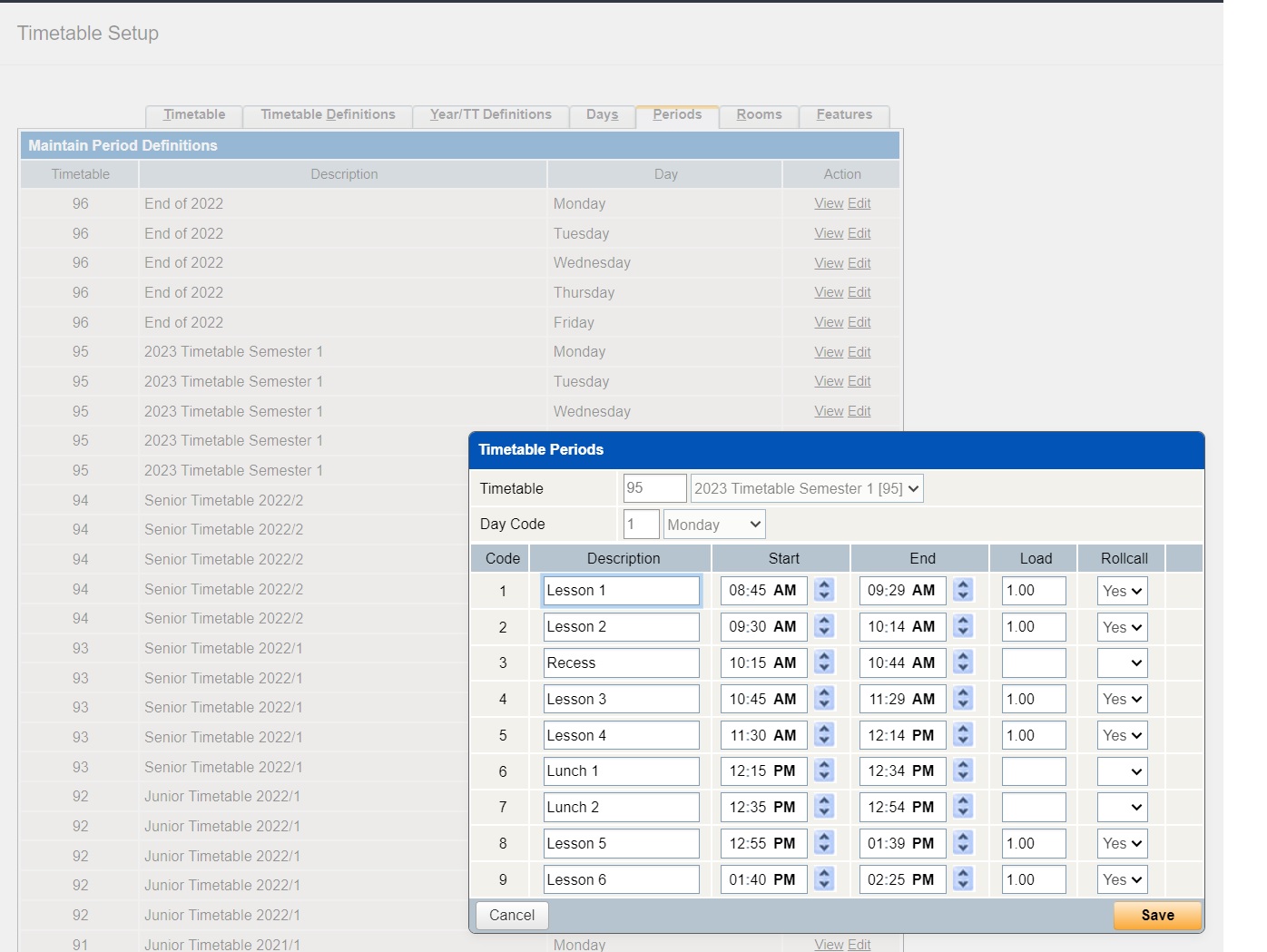 How to Upload Timetable and Subject Data from Edval via LISS Sync