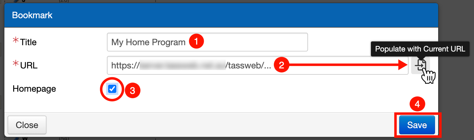 TASS.web User Interface