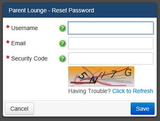 How to Set Up Parent Online Password Resets