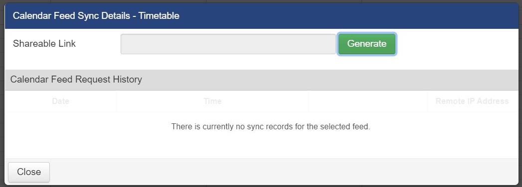 Syncing My Calendar to an External Calendar