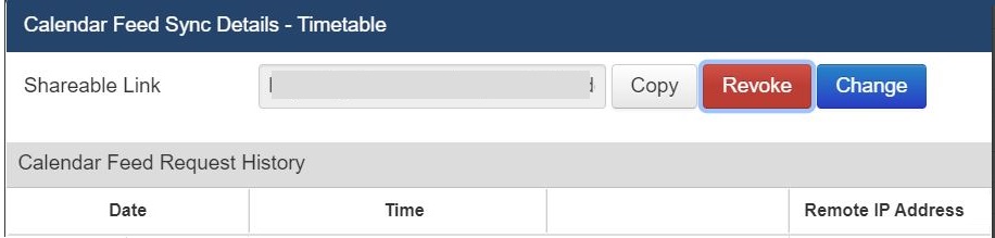 Syncing My Calendar to an External Calendar